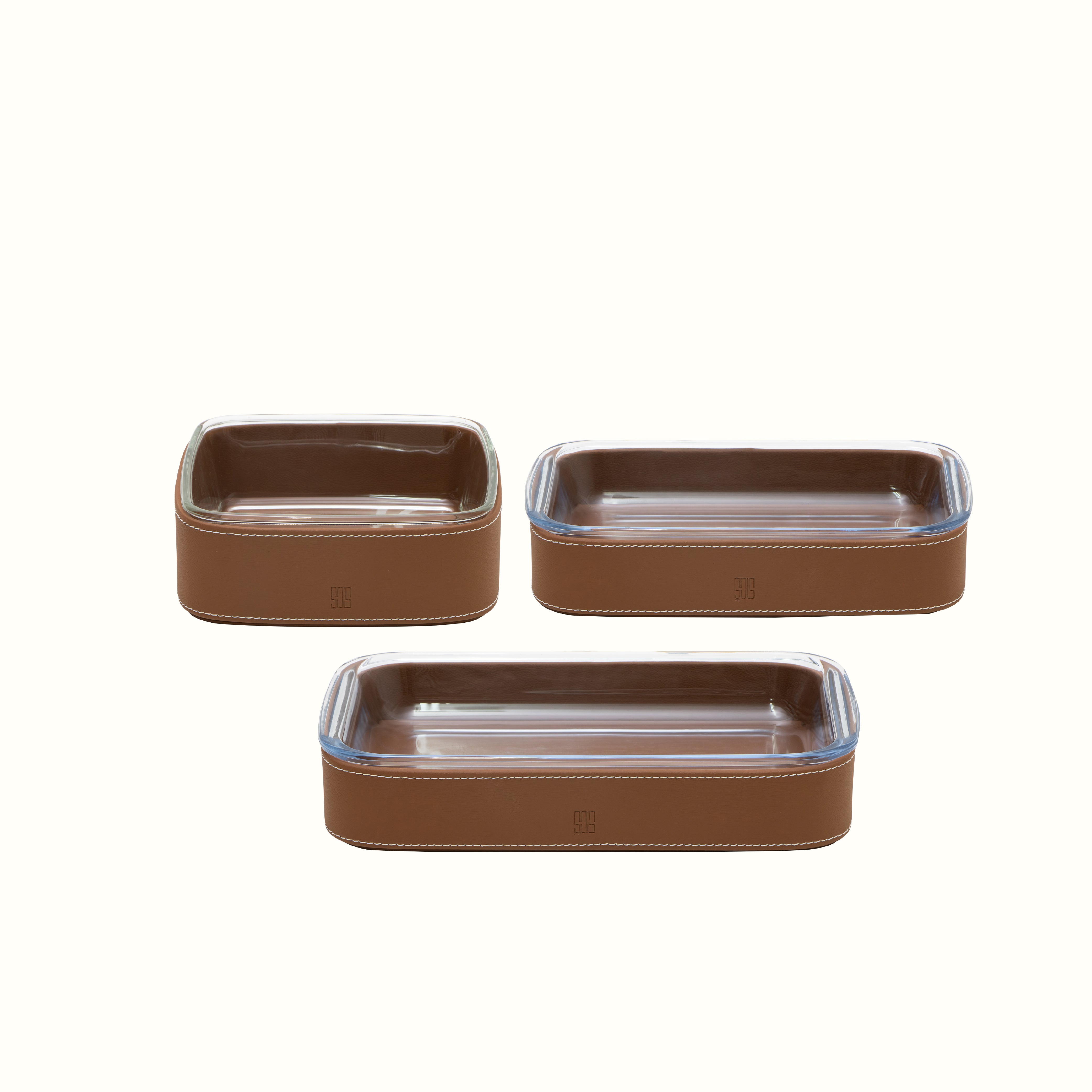 Leatheryx Serveware Set – Warm Terra – Kadi Boutique